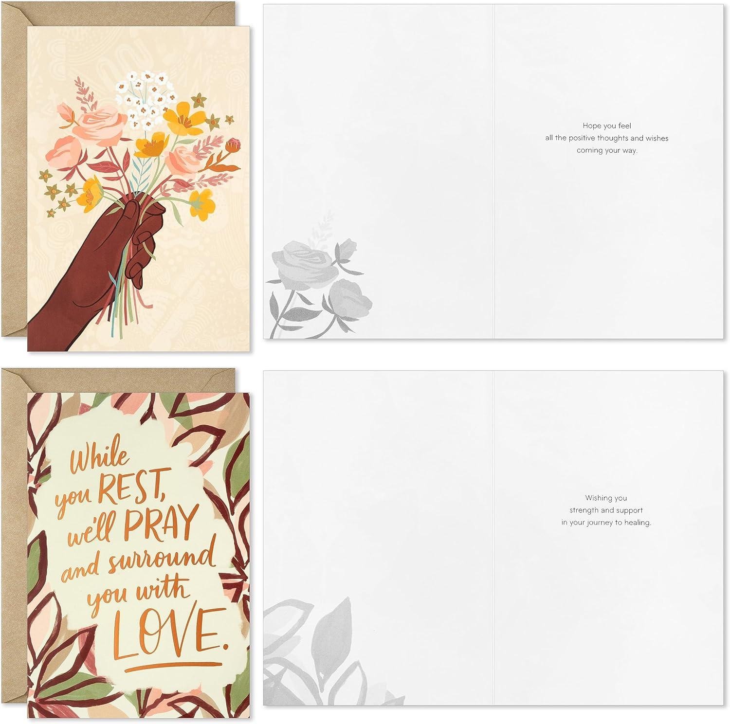 Hallmark Mahogany Thinking of You, Support, Get Well Card Assortment ...