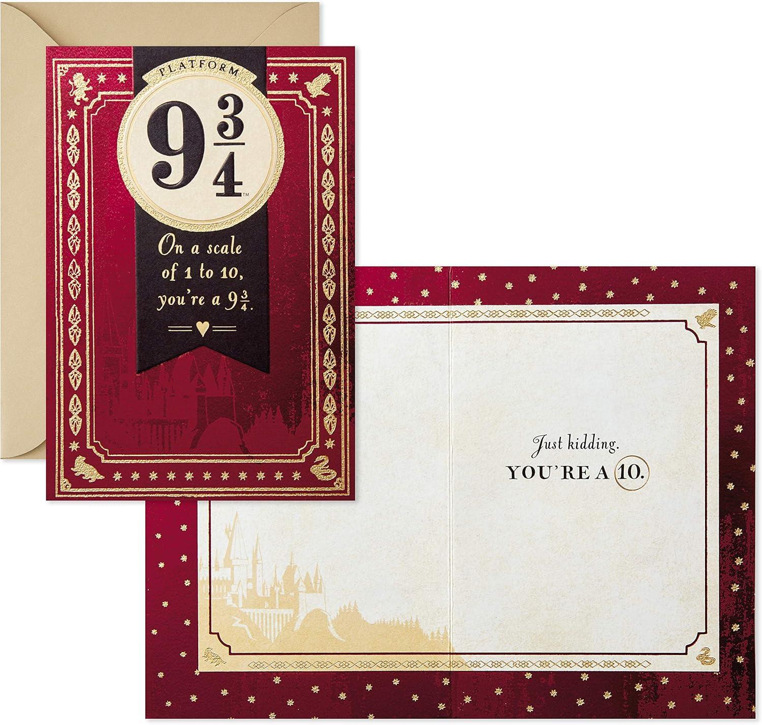 Hallmark Harry Potter Valentine’s Day Card for Significant Other ...